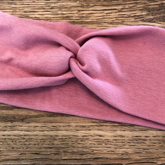 Handmade | Accessories | Dusty Rose Pink Twist Headband Handmade New ...